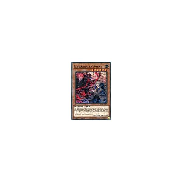 商品名：中古遊戯王 BACH-EN087[SR]：Libromancer Agent/リブロマンサー・エージェント遊戯王/SR/効果モンスター/英語版/Battle of Chaos分類：効果モンスター/レア度：SRシリーズ：英語版/Bat...