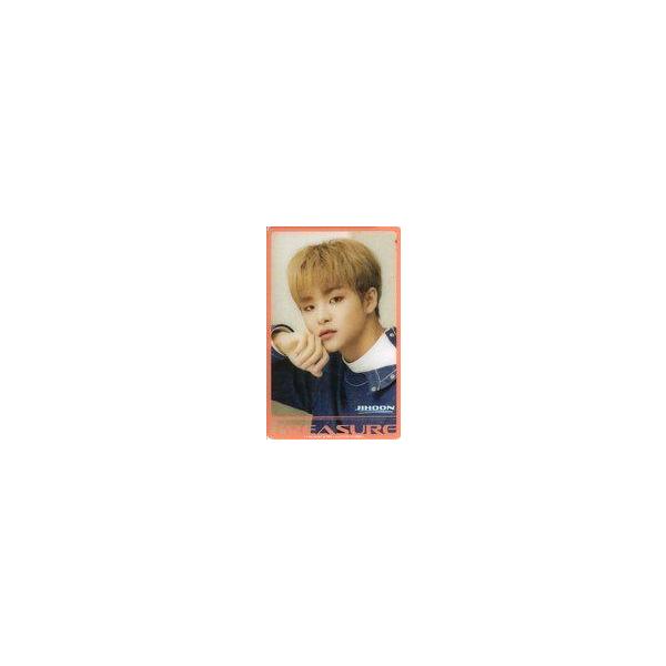 商品名：中古コレクションカード(男性) TREASURE/ジフン/CD「THE FIRST STEP ： CHAPTER THREE」mu-mo特典クリアトレカコレクションカード(男性)/CD「THE FIRST STEP ： CHAPTE...