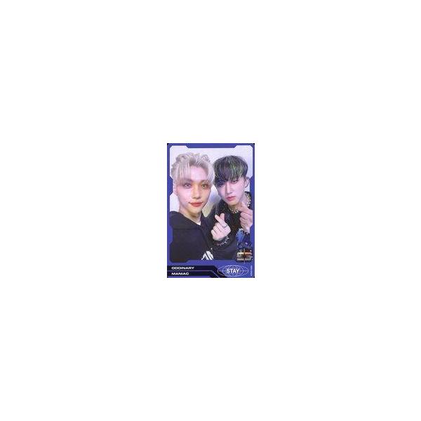 商品名：中古コレクションカード(男性) Stray Kids/Changbin(チャンビン)・Felix(フィリックス)/裏面青/CD「ODDINARY」初回限定封入特典トレーディングユニットフォトカードコレクションカード(男性)/CD「O...