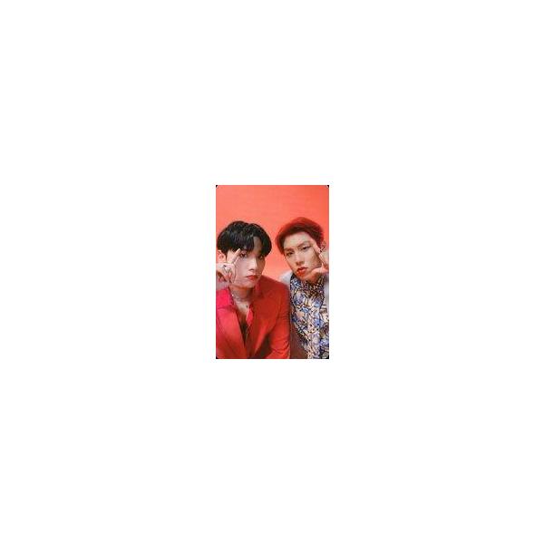 商品名：中古コレクションカード(男性) AB6IX/チョン・ウン(Woong)・パク・ウジン(WooJin)/裏面赤/CD「2ND ALBUM『MO’COMPLETE』」(S VER.)封入特典ユニットフォトカードコレクションカード(男性)...