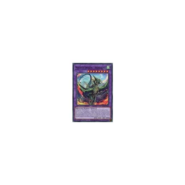 商品名：中古遊戯王 MP22-EN144[N]：Magikey Dragon - Andrabime/魔鍵召竜-アンドラビムス遊戯王/N/融合モンスター/英語版/2022 Tin of the Pharaoh’s Gods Mega Pac...