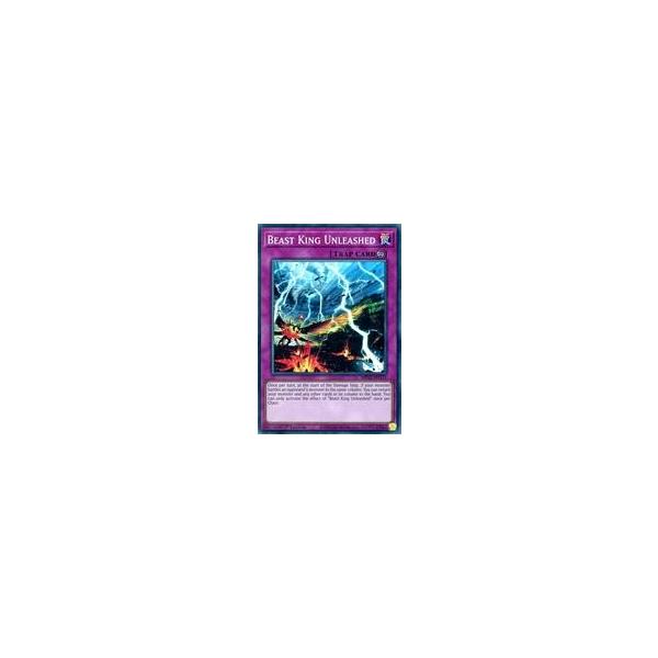 商品名：中古遊戯王 MP22-EN171[SR]：Beast King Unleashed/獣王無塵遊戯王/SR/罠/英語版/2022 Tin of the Pharaoh’s Gods Mega Pack分類：罠/レア度：SRシリーズ：英...