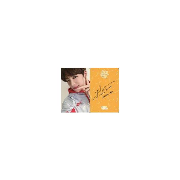 商品名：中古コレクションカード(男性) VERIVERY/ヨノ(Yeonho)/裏面黄・印刷サイン入り/CD「VERI-US」(OFFICIAL ver.)封入特典フォトカードコレクションカード(男性)/CD「VERI-US」(OFFICI...