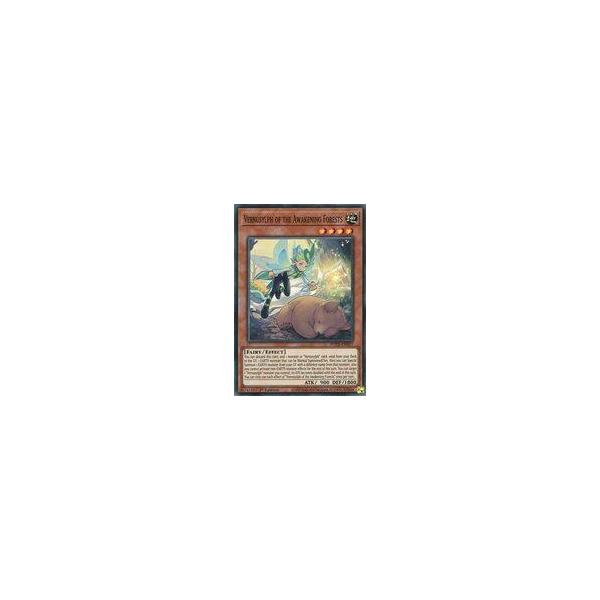 商品名：中古遊戯王 POTE-EN017[SR]：Vernusylph of the Awakening Forests/森と目覚の春化精遊戯王/SR/効果モンスター/英語版/Power of the Elements分類：効果モンスター/...
