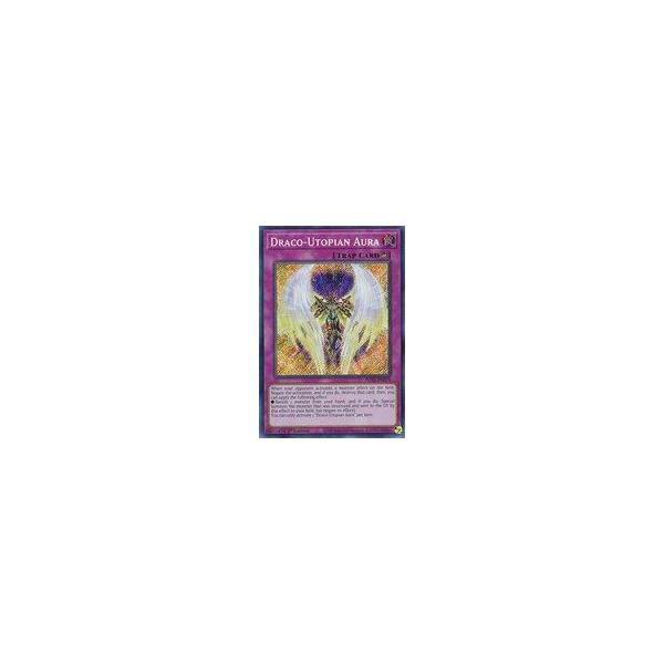 商品名：中古遊戯王 POTE-EN079[SE]：Draco-Utopian Aura/龍皇の波動遊戯王/SE/罠/英語版/Power of the Elements分類：罠/レア度：SEシリーズ：英語版/Power of the Elem...
