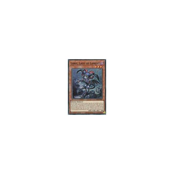 商品名：中古遊戯王 POTE-EN092[SR]：Loris Lady of Lament/悪魔嬢ロリス遊戯王/SR/効果モンスター/英語版/Power of the Elements分類：効果モンスター/レア度：SRシリーズ：英語版/Po...