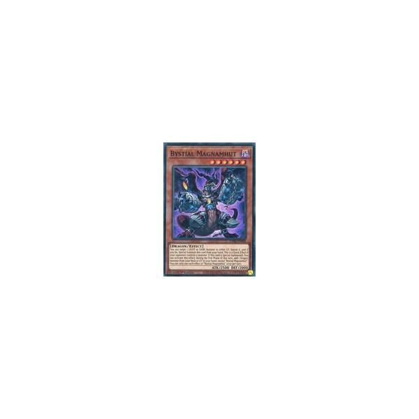 商品名：中古遊戯王 DABL-EN006[SR]：Bystial Magnamhut/深淵の獣マグナムート遊戯王/SR/効果モンスター/英語版/Darkwing Blast分類：効果モンスター/レア度：SRシリーズ：英語版/Darkwing...