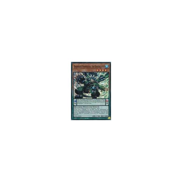 商品名：中古遊戯王 DABL-EN024[SR]：Dinomight Powerload the Dracoslayer/竜剣士ダイナマイトP遊戯王/SR/ペンデュラムモンスター/英語版/Darkwing Blast分類：ペンデュラムモンス...