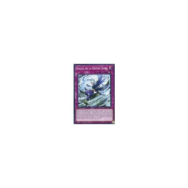 商品名：中古遊戯王 DABL-EN077[N]：Ninjitsu Art of Dancing Leaves/忍法 落葉舞遊戯王/N/罠/英語版/Darkwing Blast分類：罠/レア度：Nシリーズ：英語版/Darkwing Blast...