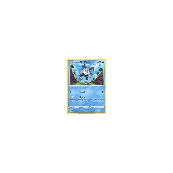 商品名：中古ポケモンカードゲーム 030/159[●(C)]：Galarian Mr. Mime/ガラルバリヤードポケモンカードゲーム/●(C)/水/英語版/Crown Zenith分類：水/レア度：●(C)シリーズ：英語版/Crown Z...