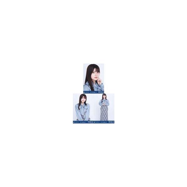 商品名：中古生写真(乃木坂46) ◇伊藤理々杏/「乃木坂46 2022.December-IV」WebShop 限定ランダム生写真 3種コンプリートセット生写真(乃木坂46)/アイドル/乃木坂46