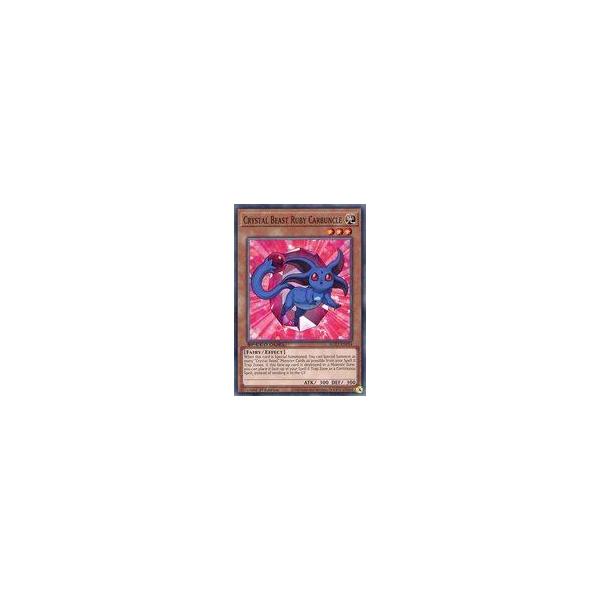 商品名：中古遊戯王 SGX1-ENF04[N]：Crystal Beast Ruby Carbuncle遊戯王/N/効果モンスター/英語版/Speed Duel GX： Duel Academy Box分類：効果モンスター/レア度：Nシリー...