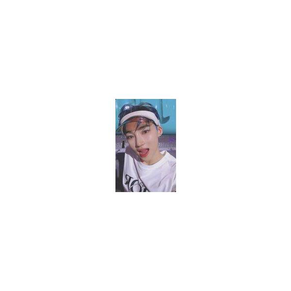 商品名：中古コレクションカード(男性) THE BOYZ/NEW(ニュー)/裏面青/「THRILL-ING OFFICIAL MD」PVCミニポケットフォトカードセット(KICK Ver.) フォトカードコレクションカード(男性)/「THR...