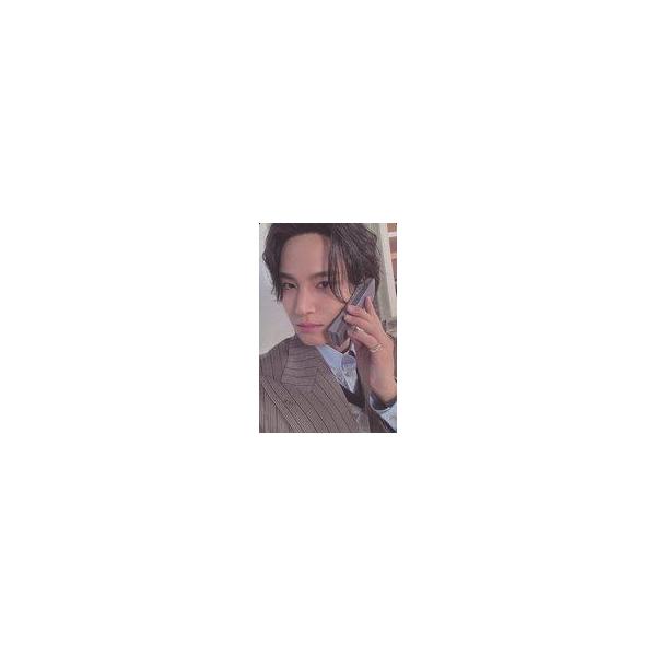 商品名：中古コレクションカード(男性) SEVENTEEN/MINGYU(ミンギュ)/裏面ピンク/CD「FML」Version B(FADED MONO LIFE ver.)封入特典フォトカードコレクションカード(男性)/CD「FML」Ve...