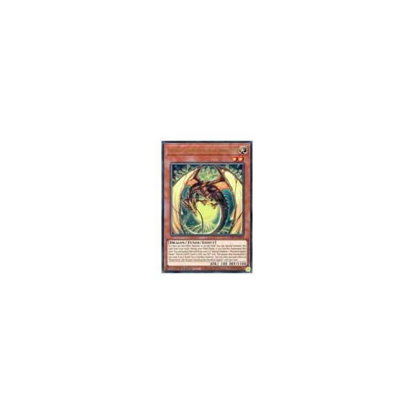 商品名：中古遊戯王 CYAC-EN029[UR]：Ringowurmthe Dragon Guarding the Hundred Apples/百檎龍-リンゴブルム遊戯王/UR/効果モンスター/英語版/Cyberstorm Access分...