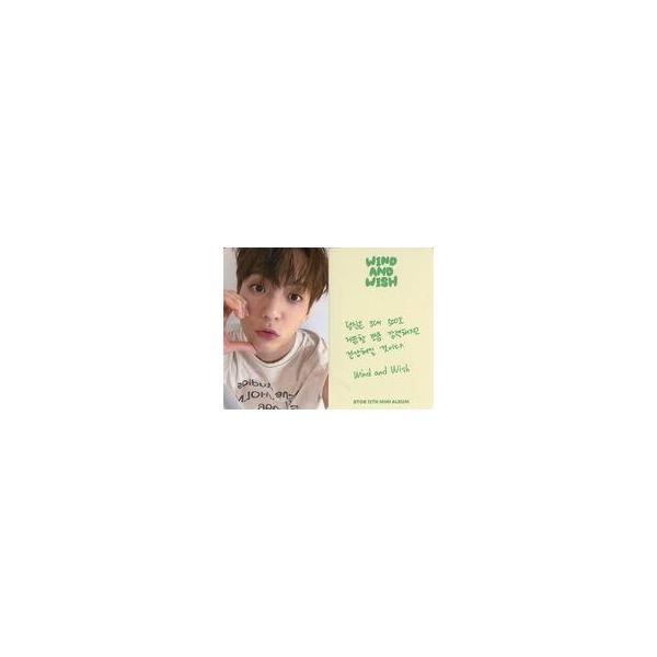 商品名：中古コレクションカード(男性) BTOB/ミンヒョク(Min Hyuk)/裏面印刷メッセージ入り/CD「WIND AND WISH」(WISH Ver.)フォトカードコレクションカード(男性)/CD「WIND AND WISH」(W...