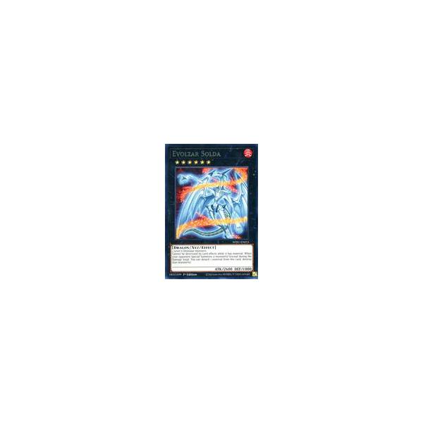 商品名：中古遊戯王 WISU-EN015[R]：Evolzar Solda/エヴォルカイザー・ソルデ遊戯王/R/効果モンスター/英語版/Wild Survivors分類：効果モンスター/レア度：Rシリーズ：英語版/Wild Survivor...