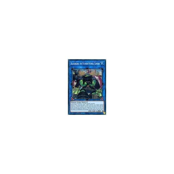 商品名：中古遊戯王 BLCR-EN094[SE]：Blackbeard， the Plunder Patroll Captain/海造賊-キャプテン黒髭遊戯王/SE/リンクモンスター/英語版/Battles of Legend：Crysta...