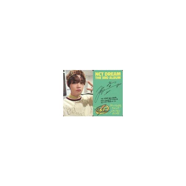 商品名：中古コレクションカード(男性) NCT DREAM/チョンロ(Chenle)/裏面緑・印刷サイン・メッセージ入り/CD「ISTJ」(Vending Machine Ver.)封入フォトカードコレクションカード(男性)/CD「ISTJ...
