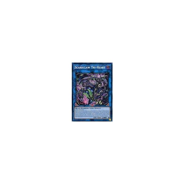 商品名：中古遊戯王 MP23-EN088[SE]：Scareclaw Tri-Heart/スケアクロー・トライヒハート遊戯王/SE/リンクモンスター/英語版/25th Anniversary Tin： Dueling Heroes Mega...