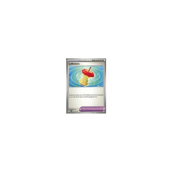 商品名：中古ポケモンカードゲーム 163/165[◆(U)]：Leftovers/たべのこしポケモンカードゲーム/◆(U)/ポケモンのどうぐ/英語版/Scarlet＆Violet-151分類：ポケモンのどうぐ/レア度：◆(U)シリーズ：英語...