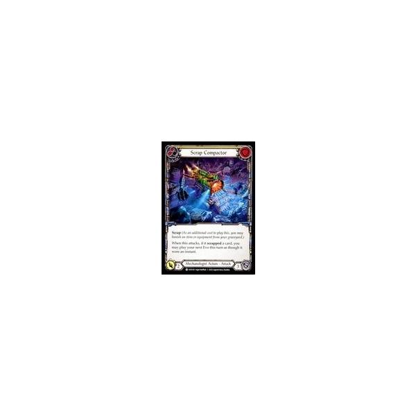 商品名：中古Flesh and Blood EVO130[C]：Scrap Compactor (2)Flesh and Blood/C/Mechanologist/英語版/Bright Lights分類：Mechanologist/レア度...