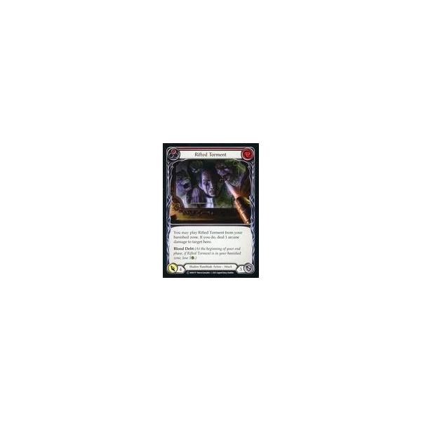 商品名：中古Flesh and Blood MON177[C]：Rifted Torment (1)Flesh and Blood/C/Shadow Runeblade/英語版/Monarch Unlimited Booster分類：Sha...
