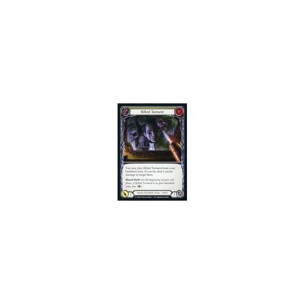 商品名：中古Flesh and Blood MON178[C]：Rifted Torment (2)Flesh and Blood/C/Shadow Runeblade/英語版/Monarch Unlimited Booster分類：Sha...
