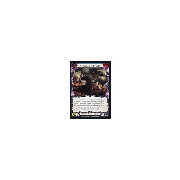 商品名：中古Flesh and Blood MON197[R]：Consuming Aftermath (3)Flesh and Blood/R/Shadow/英語版/Monarch Unlimited Booster分類：Shadow/レ...