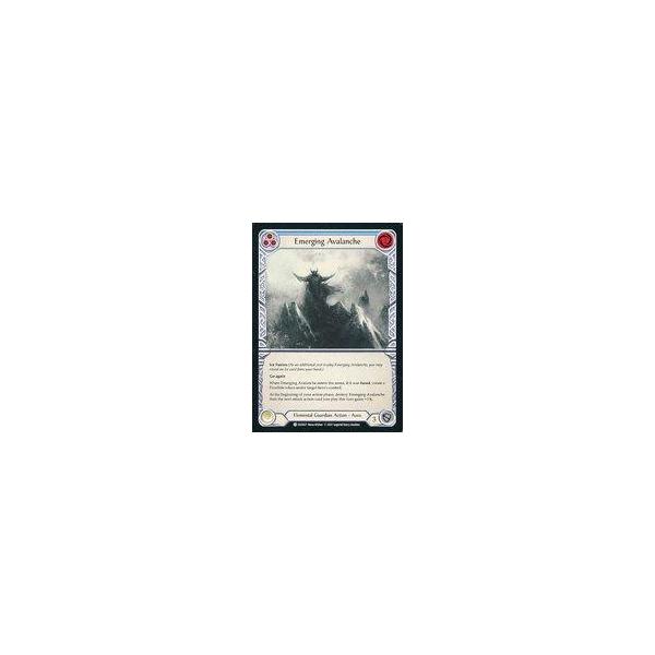 商品名：中古Flesh and Blood ELE027[C]：Emerging Avalanche (3)Flesh and Blood/C/Elemental Guardian/英語版/Tales of Aria First Boost...