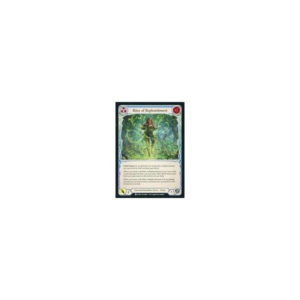 商品名：中古Flesh and Blood ELE081[C]：Rites of Replenishment (3)Flesh and Blood/C/Elemental Runeblade/英語版/Tales of Aria First ...