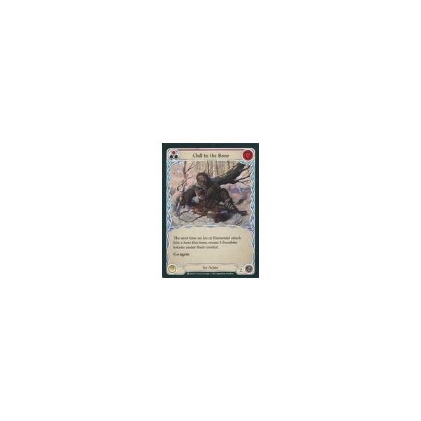 商品名：中古Flesh and Blood ELE163[C]：(Rainbow Foil)Chill to the Bone (1)Flesh and Blood/C/Ice/英語版/Tales of Aria First Booster...
