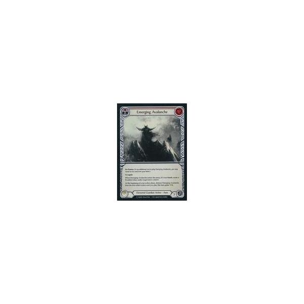 商品名：中古Flesh and Blood ELE025[C]：(Rainbow Foil)Emerging Avalanche (1)Flesh and Blood/C/Elemental Guardian/英語版/Tales of Ar...