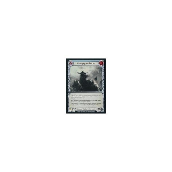 商品名：中古Flesh and Blood ELE027[C]：(Rainbow Foil)Emerging Avalanche (3)Flesh and Blood/C/Elemental Guardian/英語版/Tales of Ar...