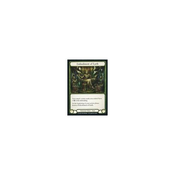 商品名：中古Flesh and Blood ELE109・ELE110[T]：Embodiment of Earth // Embodiment of LightningFlesh and Blood/T/Elemental/英語版/Tal...