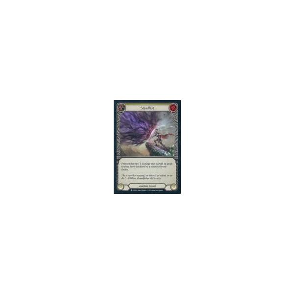 商品名：中古Flesh and Blood EVR034[C]：(Rainbow Foil)Steadfast (2)Flesh and Blood/C/Guardian/英語版/Everfest分類：Guardian/レア度：Cシリーズ：...