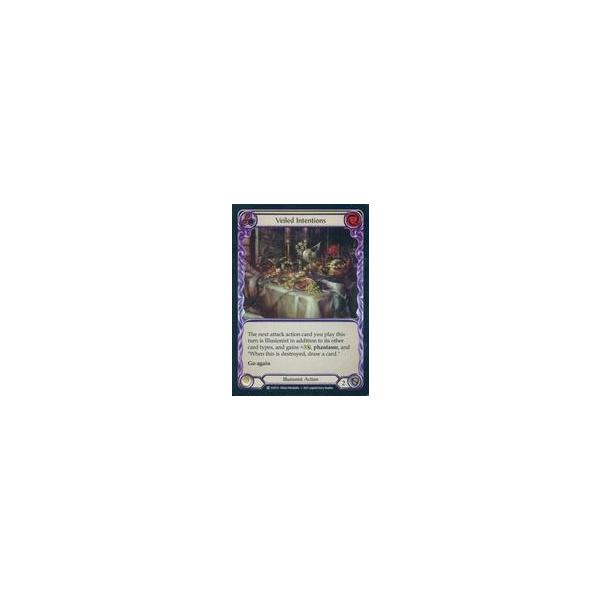 商品名：中古Flesh and Blood EVR151[C]：(Rainbow Foil)Veiled Intentions (2)Flesh and Blood/C/Illusionist/英語版/Everfest分類：Illusion...