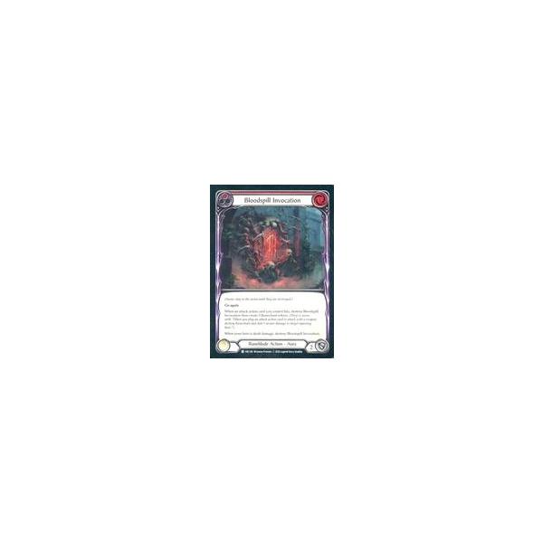 商品名：中古Flesh and Blood ARC106[C]：Bloodspill Invocation (1)Flesh and Blood/C/Runeblade/英語版/Arcane Rising Unlimited Booster...