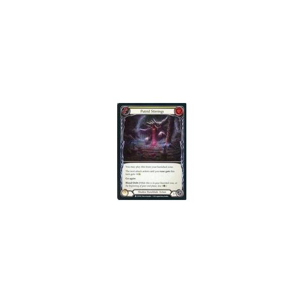 商品名：中古Flesh and Blood DTD162[C]：(Rainbow Foil)Putrid Stirrings (2)Flesh and Blood/C/Shadow Runeblade/英語版/Dusk till Dawn分...