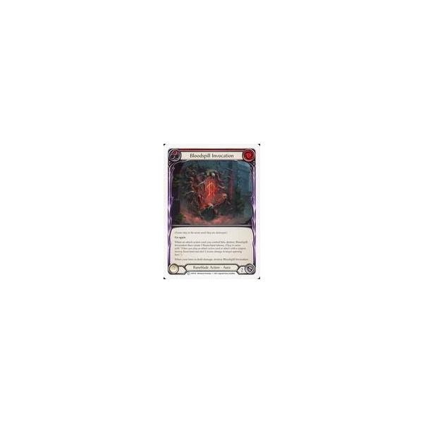 商品名：中古Flesh and Blood 1HP291[C]：Bloodspill Invocation (1)Flesh and Blood/C/Runeblade/英語版/History Pack 1分類：Runeblade/レア度：...