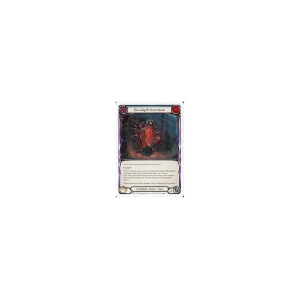 商品名：中古Flesh and Blood 1HP293[C]：Bloodspill Invocation (3)Flesh and Blood/C/Runeblade/英語版/History Pack 1分類：Runeblade/レア度：...