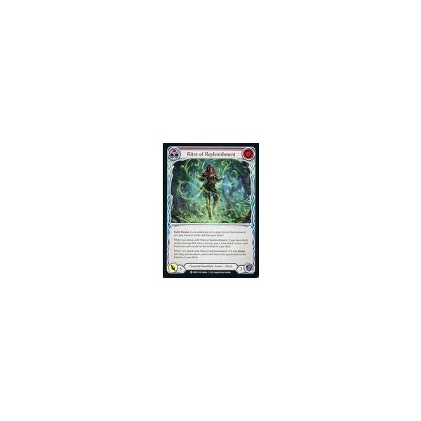 商品名：中古Flesh and Blood BRI010[C]：Rites of Replenishment (1)Flesh and Blood/C/Elemental Runeblade/英語版/Tales of Aria Briar ...