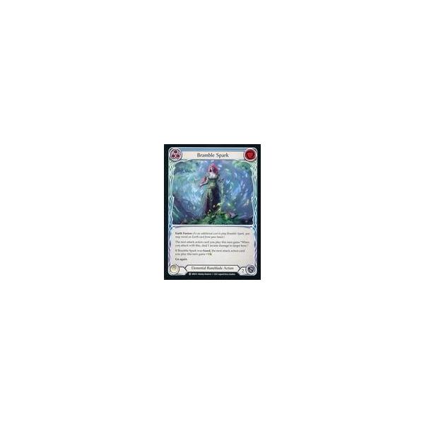 商品名：中古Flesh and Blood BRI015[C]：Bramble Spark (3)Flesh and Blood/C/Elemental Runeblade/英語版/Tales of Aria Briar Blitz Dec...