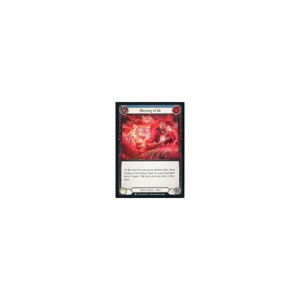 商品名：中古Flesh and Blood TCC100[R]：Blessing of Qi (3)Flesh and Blood/R/Ninja/英語版/Round the Table： TCC x LSS Ira Blitz Deck分...