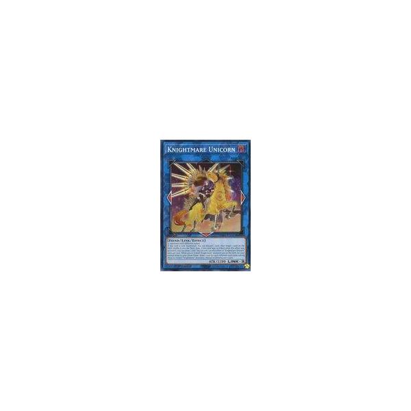 商品名：中古遊戯王 RA01-EN043[SR]：Knightmare Unicorn(新規イラスト版)/トロイメア・ユニコーン遊戯王/SR/リンクモンスター/英語版/25th Anniversary Rarity Collection分類...