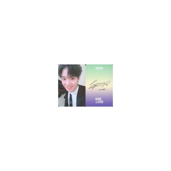 商品名：中古コレクションカード(男性) MXM/イム・ヨンミン/裏面印刷サイン入り/CD「MORE THAN EVER」Japan 1st Zepp Tour 2018 MXM WORLD会場限定購入特典抽選会トレカコレクションカード(男性...