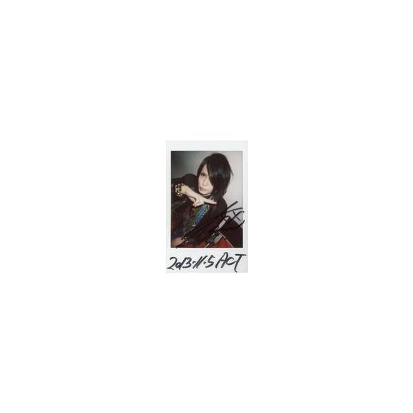 商品名：中古生写真(男性) ☆Blu-BiLLioN /teru/直筆サイン、メッセージ入り/生チェキ生写真(男性)/ヴィジュアル系バンド/Blu-BiLLioN