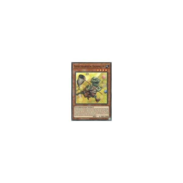 商品名：中古遊戯王 OP18-DE008[SR]：Collectionneur de Jetons/トークンコレクター遊戯王/SR/効果モンスター/ドイツ語版/PACK DE TOURNOI OTS 18分類：効果モンスター/レア度：SRシ...