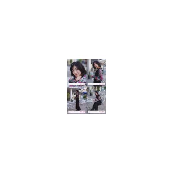 商品名：中古生写真(坂道シリーズ) ◇藤吉夏鈴/櫻坂46ランダム生写真【「何歳の頃に戻りたいのか?」MV衣装】 4種コンプリートセット生写真(坂道シリーズ)/アイドル/櫻坂46