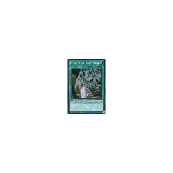 商品名：中古遊戯王 RA03-EN060[SR]：Return of the Dragon Lords/復活の福音遊戯王/SR/魔法/英語版/Quarter Century Bonanza分類：魔法/レア度：SRシリーズ：英語版/Quart...